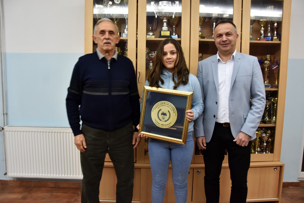 Laureati orahovačkog sporta su: Karlo Mahaček, Lea Kolar, Zvonimir ...